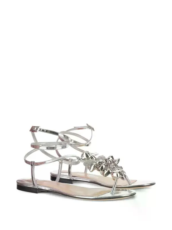 Mach & Mach Crystal-embellished Sandals