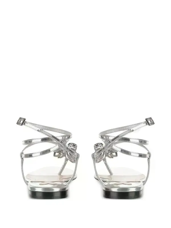 Mach & Mach Crystal-embellished Sandals