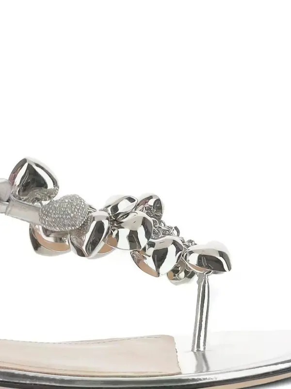 Mach & Mach Crystal-embellished Sandals