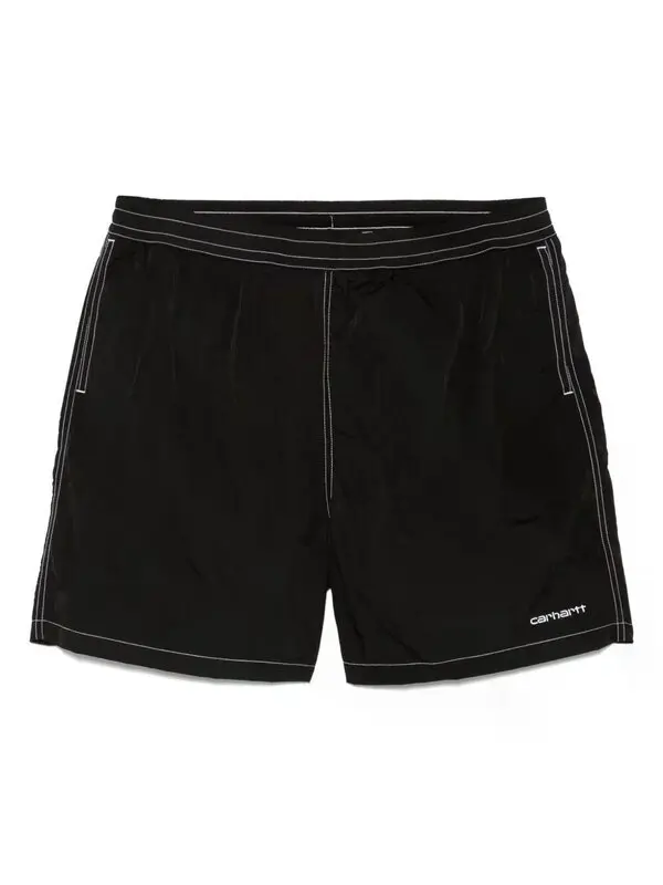 Carhartt Work In Progress Canby Swim Shorts - Black