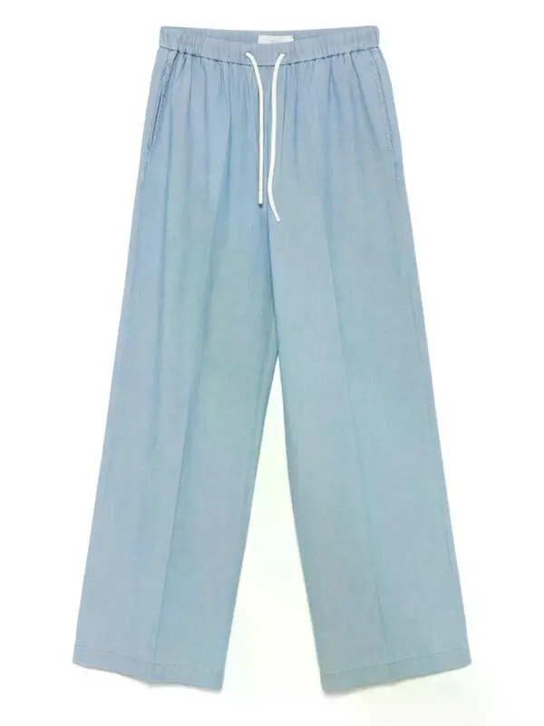 CIRCOLO 1901 Chambray Trousers