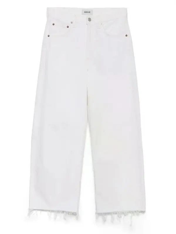 AGOLDE Low Curve Jeans - White