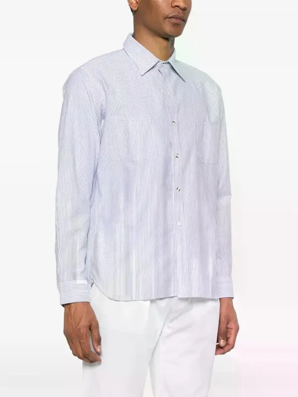 FORTELA Striped Shirt - Blue