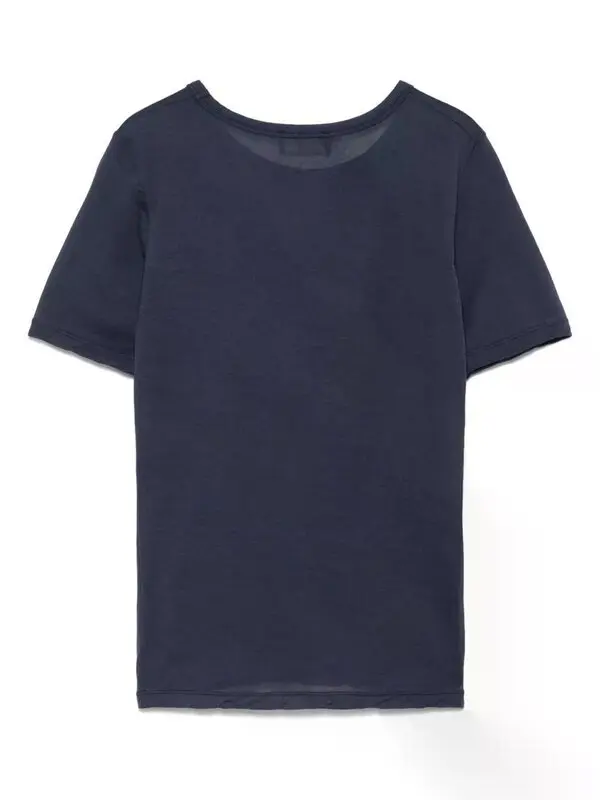 ROBERTO COLLINA Round-neck T-shirt - Blue