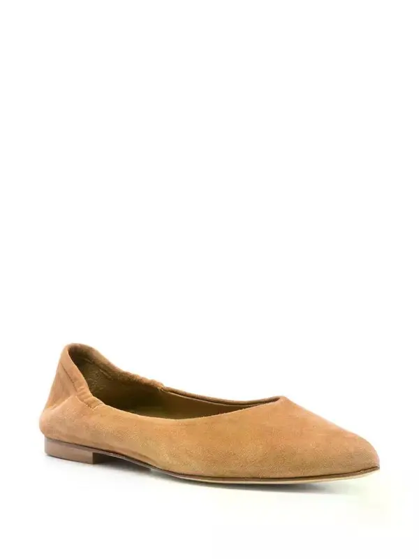 ANNA F. Suede Ballet Flats