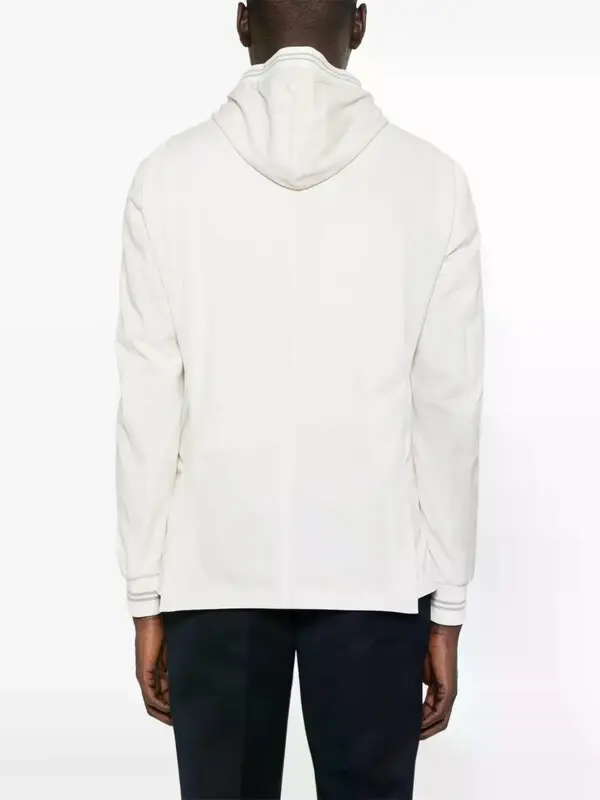 Eleventy Layered-effect Blazer - Neutrals
