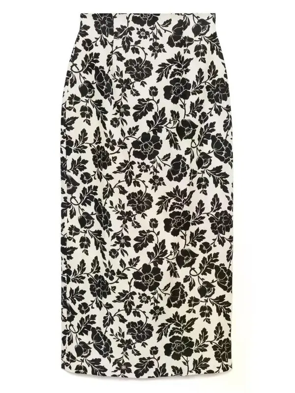 Posse Romeo Column Skirt - Black