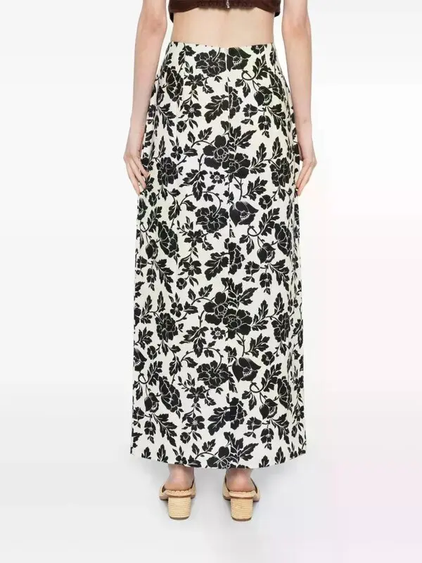Posse Romeo Column Skirt - Black