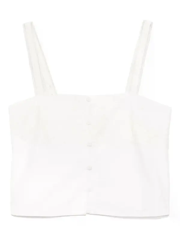 Posse Beryl Cami Top - White