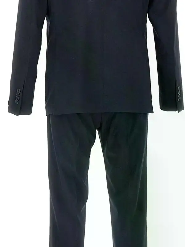 Tagliatore Brooch-detail Suit - Blue