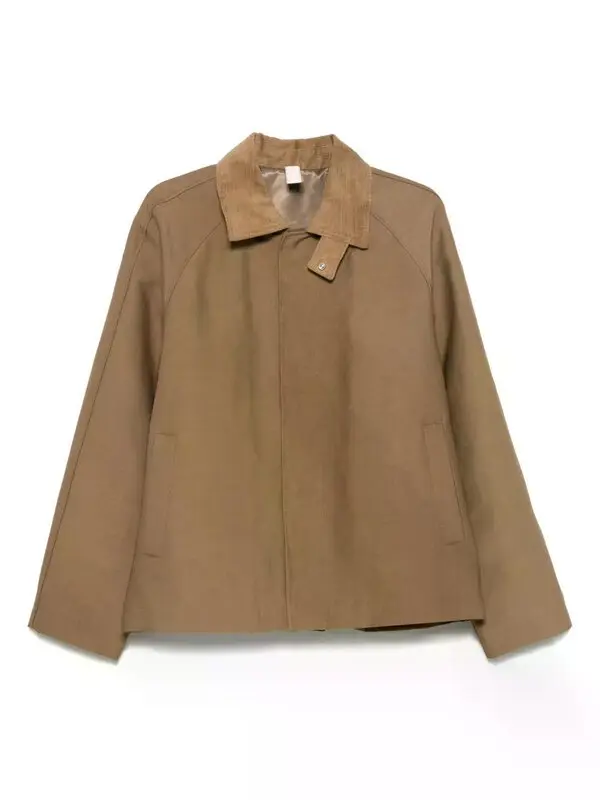 SUNFLOWER Short Raglan Jacket - Brown