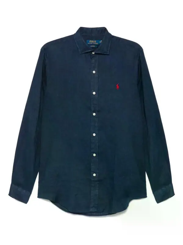 Polo Ralph Lauren Linen Shirt - Blue