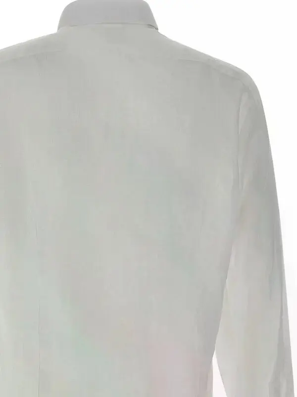 BARBA NAPOLI Linen Shirt - White