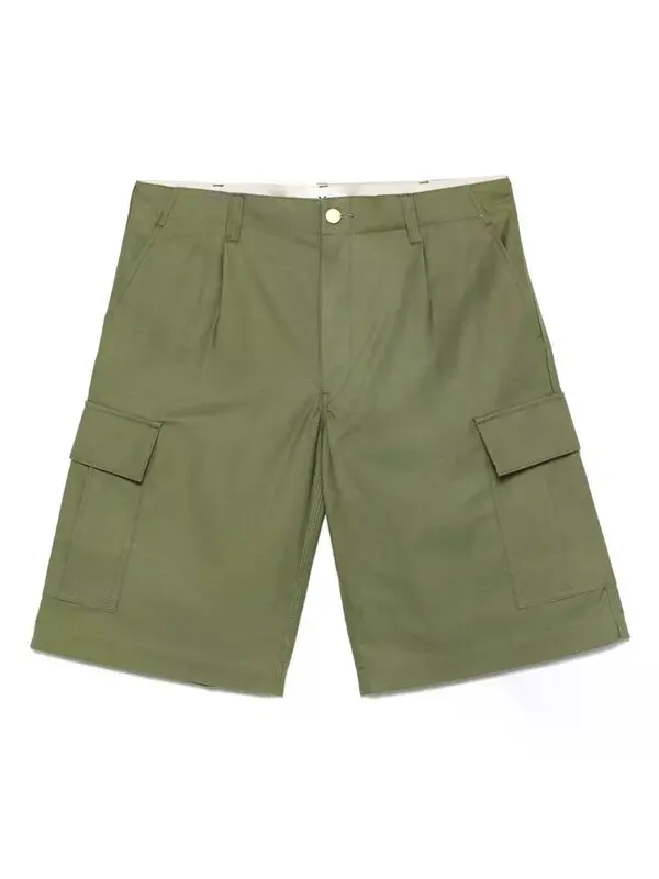 Junya Watanabe Cotton Cargo Shorts - Green
