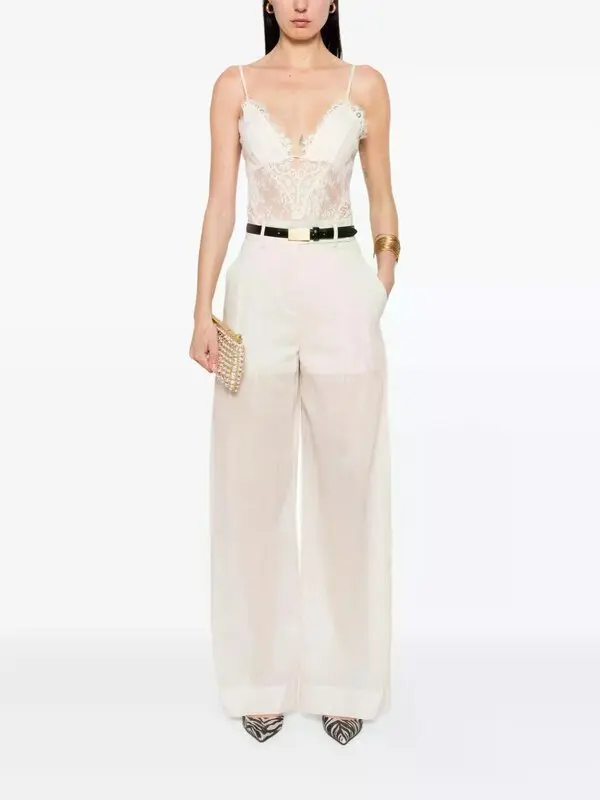 Alberta Ferretti Cotton Trousers