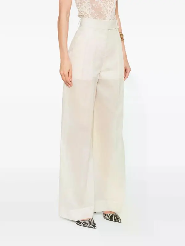 Alberta Ferretti Cotton Trousers