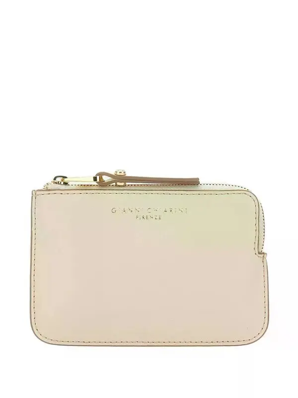 GIANNI CHIARINI Leather Wallet - Neutrals