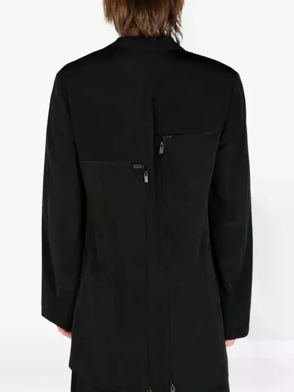 Yohji Yamamoto Zip-detail Blazer
