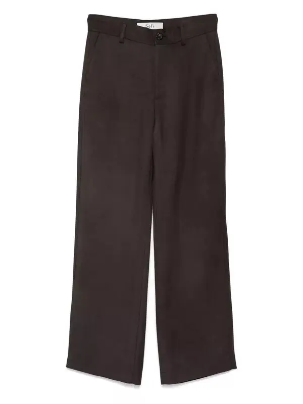 m*i様 Sefr RICHIE TROUSER SéFr Richie Trousers In Brown - 55% Off | Editorialist