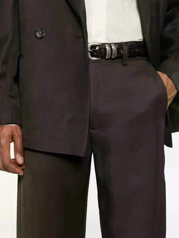 SéFr Richie Trousers In Brown - 55% Off | Editorialist