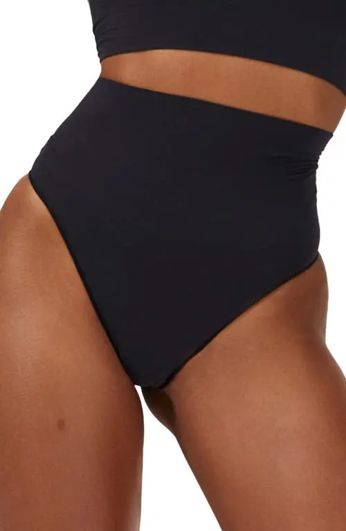 NOODY Seamless Sculpt High-waisted Panties - Black