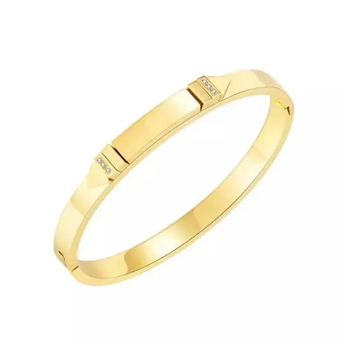 MAZIN JEWELS Brita Bangle - Gold