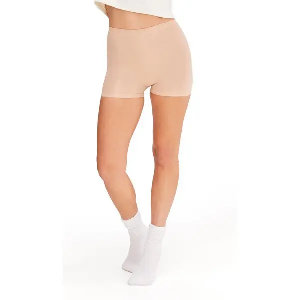 NOODY Ultra Light Seamless Forming Shorty Shorts - Nude