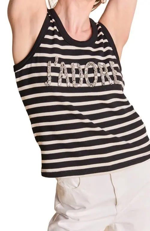 Endless Rose J'adore Striped Tank