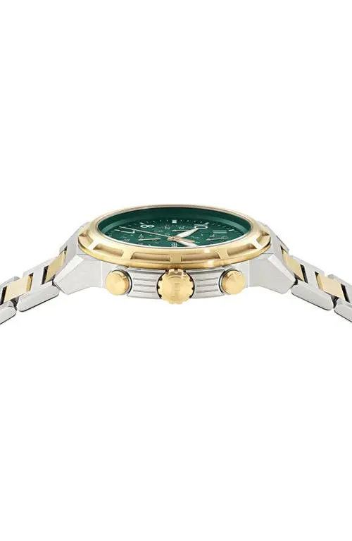 FERRAGAMO Sport Chronograph Bracelet Watch - Two Tone