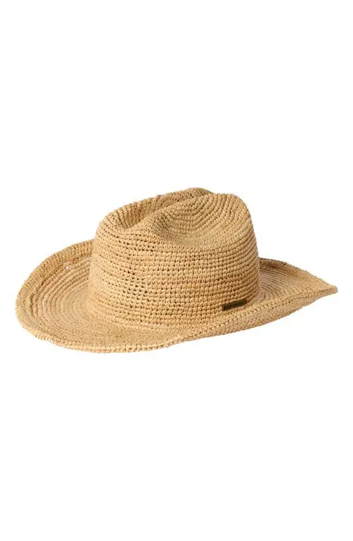 O'Neill Sunlit Straw Cowboy Hat - Natural