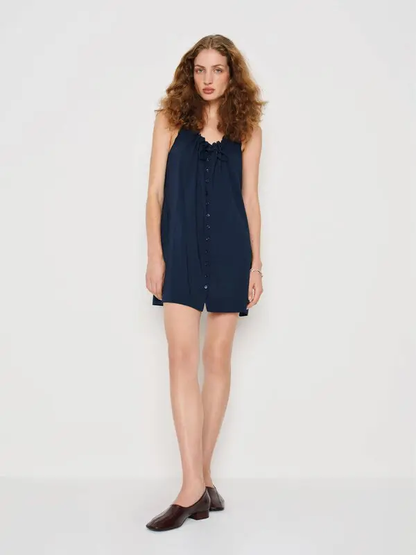 REFORMATION Holly Mini Dress - Blue