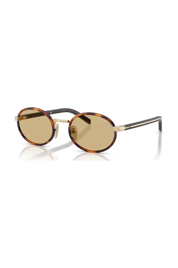 Prada Oval Sunglasses - Natural