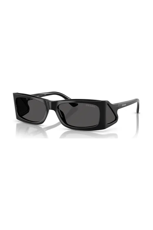Prada Rectangle Frame Sunglasses - Black