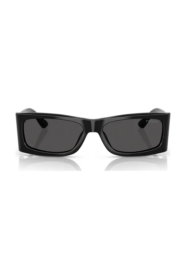 Prada Rectangle Frame Sunglasses - Black
