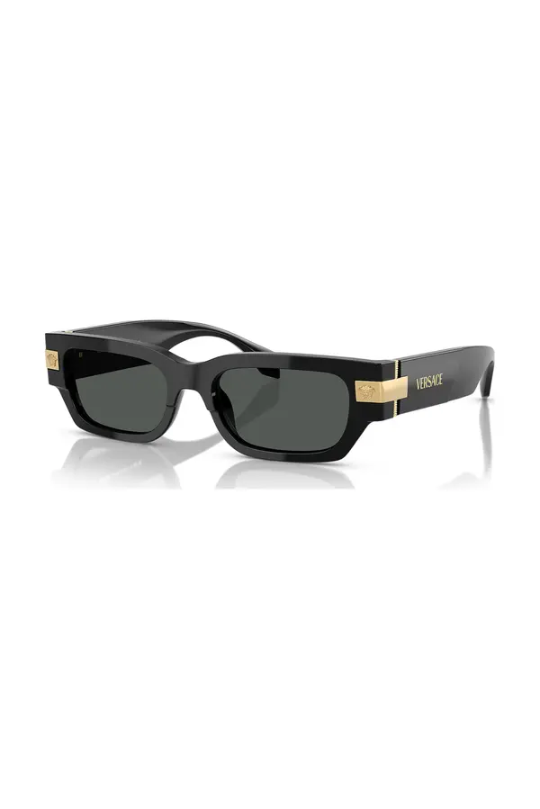 Versace Rectangle Sunglasses - Black
