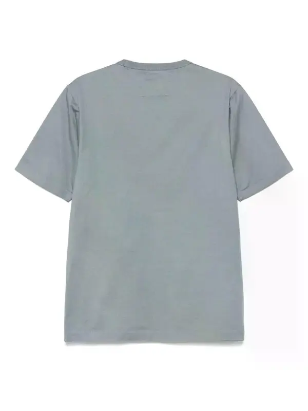 C.P. COMPANY Typographic-logo Jersey T-shirt - Blue