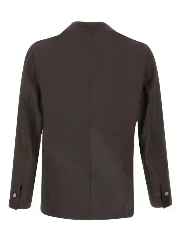 BARBA NAPOLI Wool Blazer - Brown