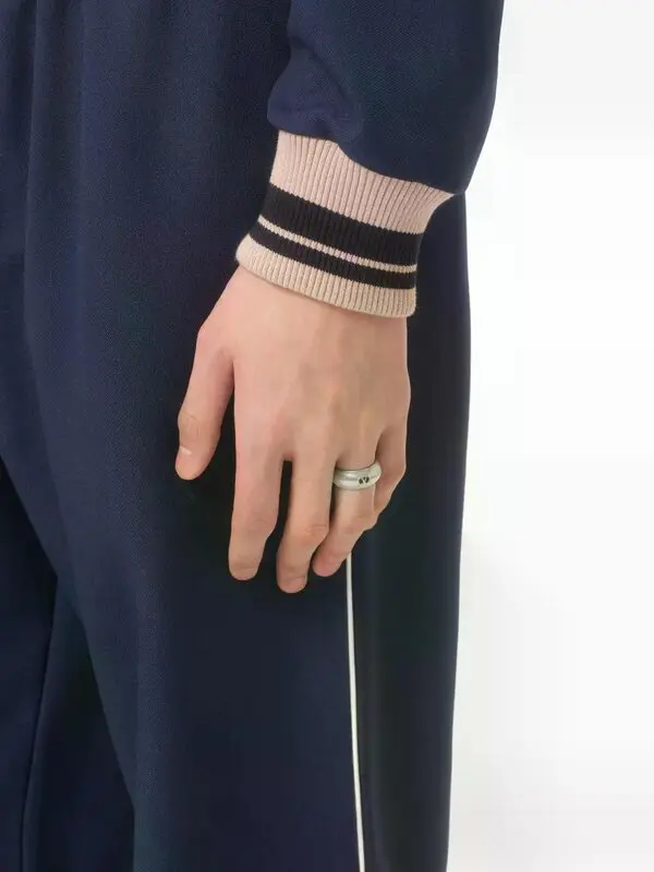 Valentino Garavani Ovalette Metal Ring - Silver