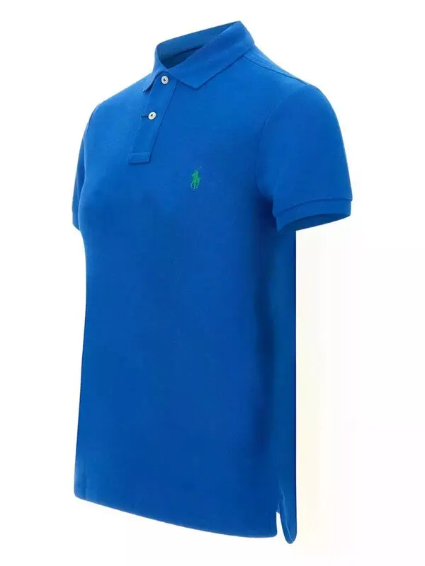 Polo Ralph Lauren Polo Pony-embroidered Polo Shirt - Blue
