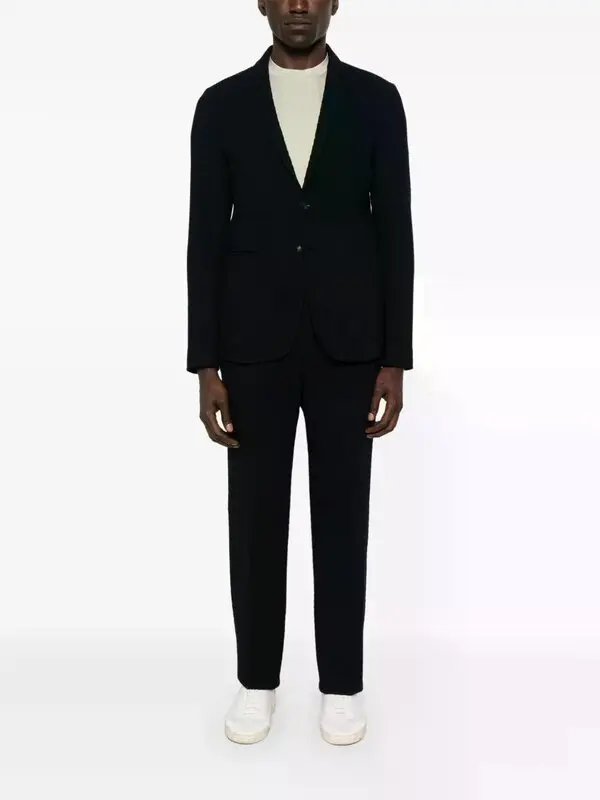 Emporio Armani Textured Trousers