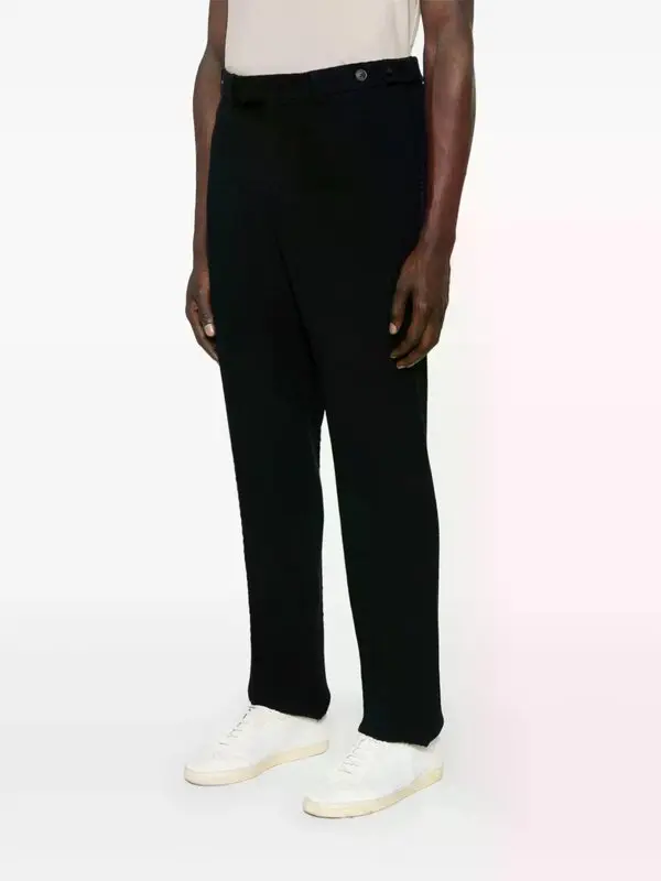 Emporio Armani Textured Trousers