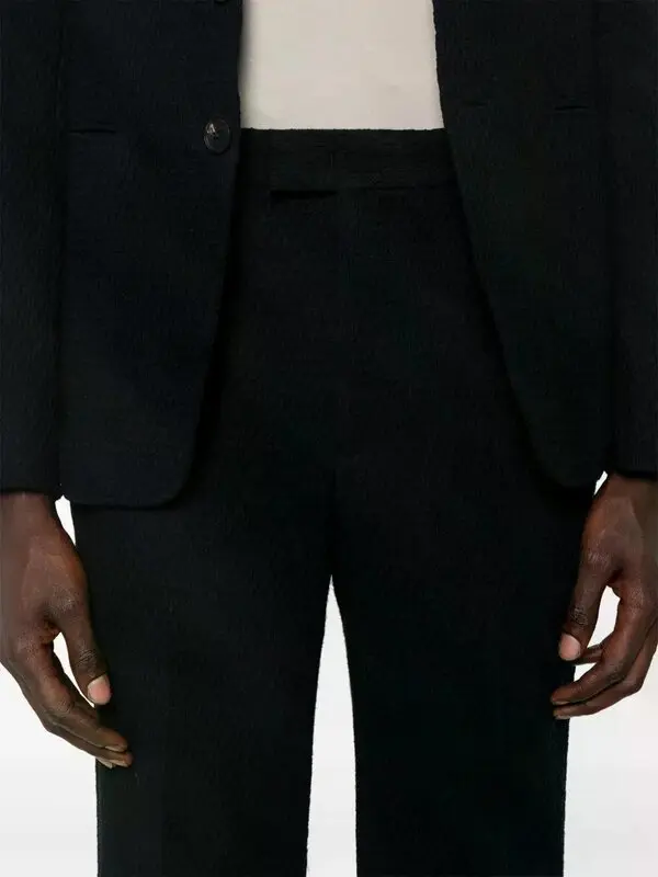 Emporio Armani Textured Trousers