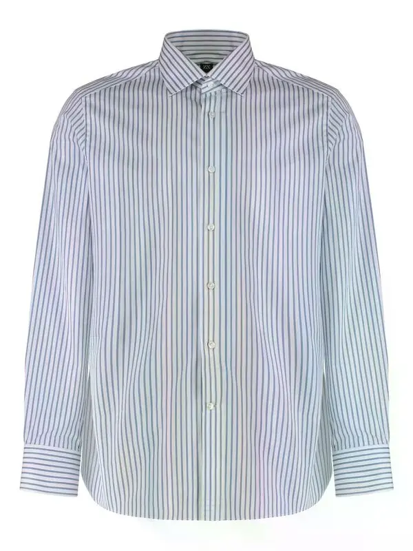 Zegna Striped Shirt - Blue