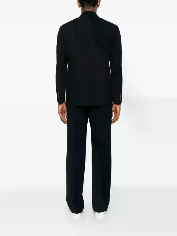 Tagliatore Pinstriped Suit - Blue