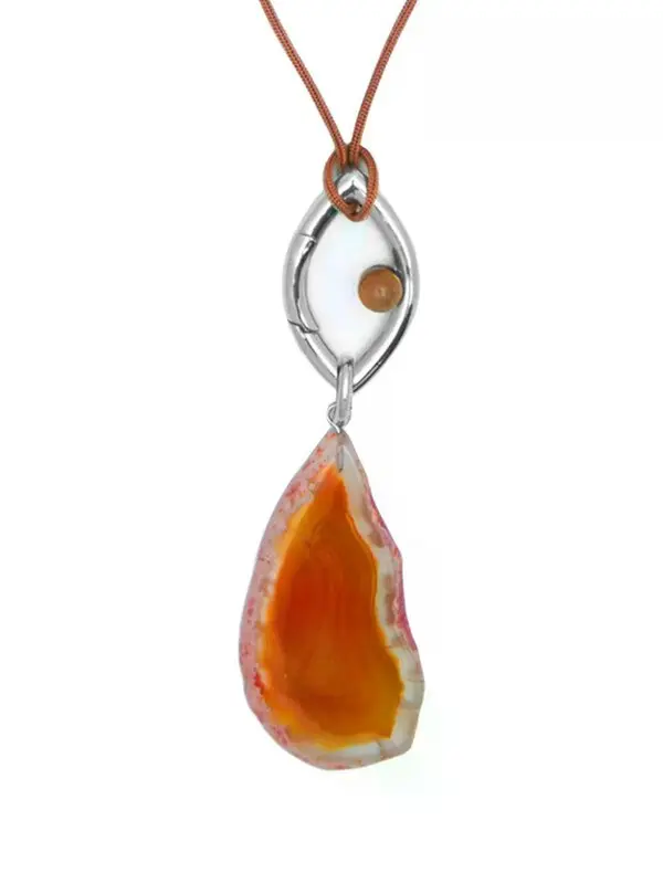 CAPSULE ELEVEN X Pantone Agate Pendant Necklace