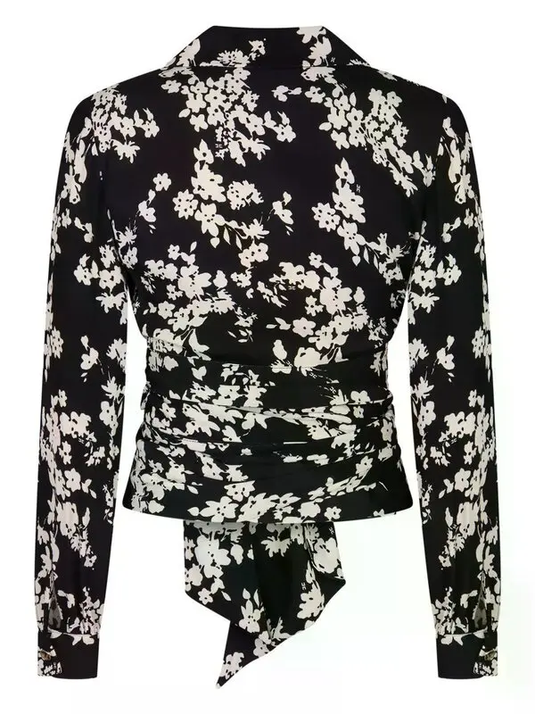 Elisabetta Franchi Floral Print Blouse