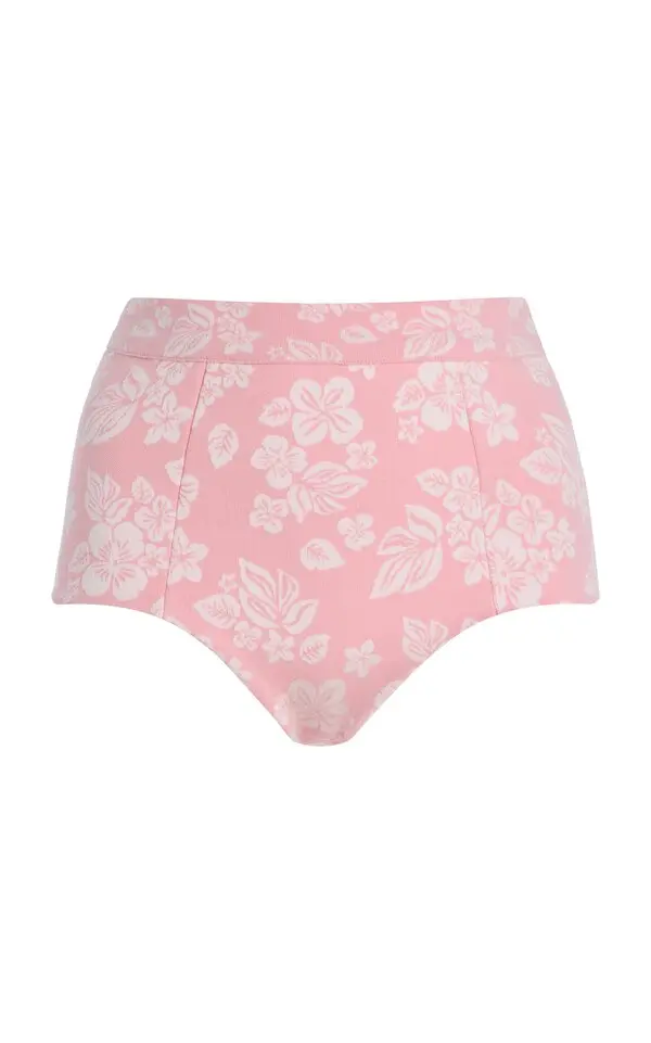 HIGH SPORT Floral Print Mini Shorts - Pink
