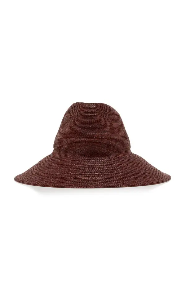 Janessa Leoné Colette Raffia Hat - Brown