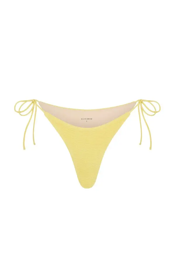 ELCE Exclusive Riviera Kaia Bikini Bottom - Yellow