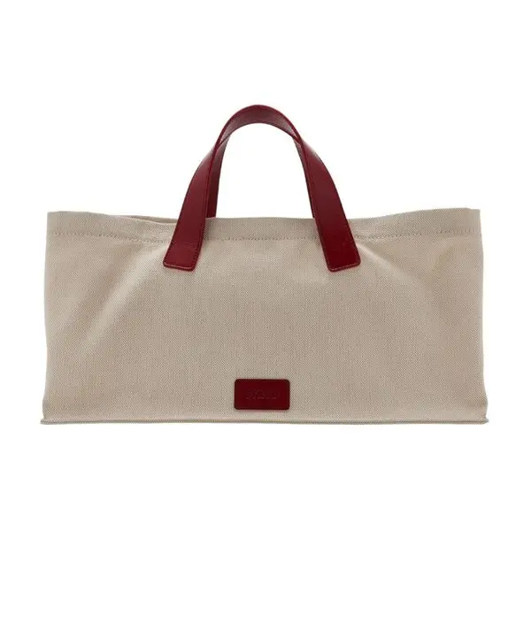 Staud Port Canvas Tote Bag